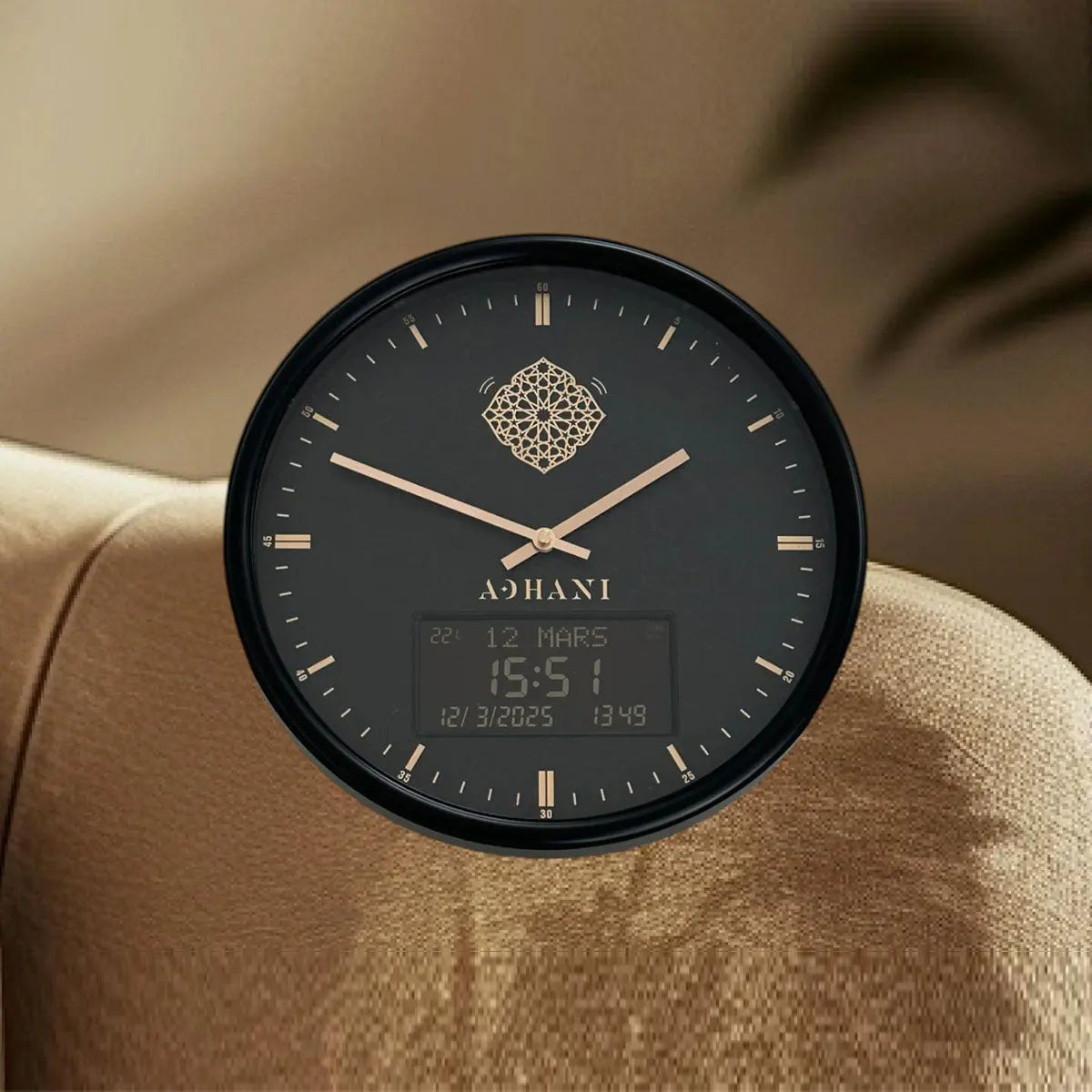 Horloge Adhan design et moderne | Ne manquez plus l'appel à la prière ...
