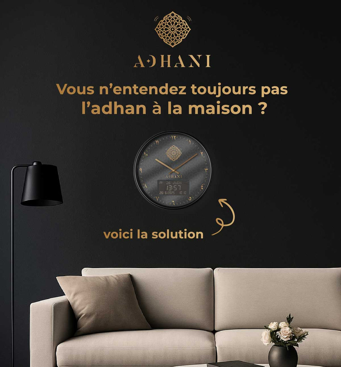 Adhani - Horloge Adhan Design et Moderne – ADHANI